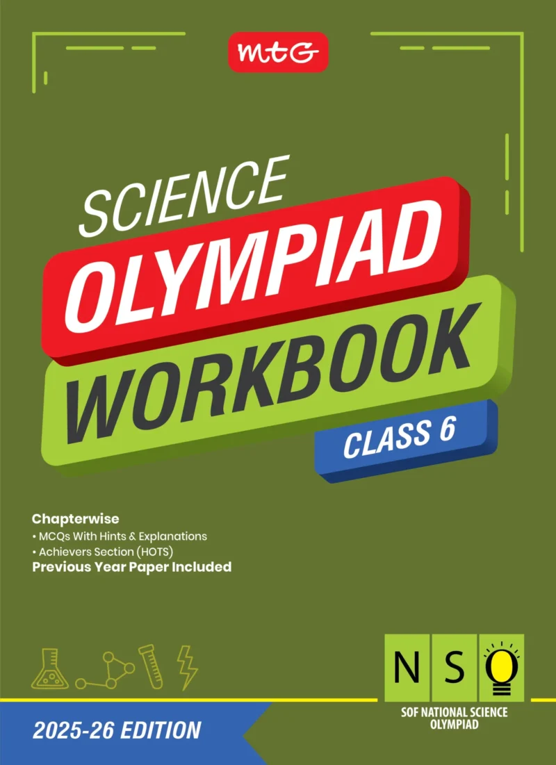 Class 6 National Science Olympiad (NSO) Workbook for 2025-26 Exam with ...