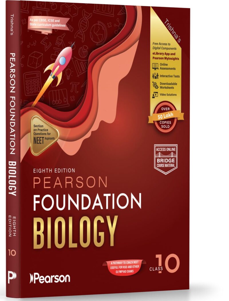 IIT FOUNDATION BIOLOGY CLASS – 10 2026 , PEARSON – kitabwalah.com